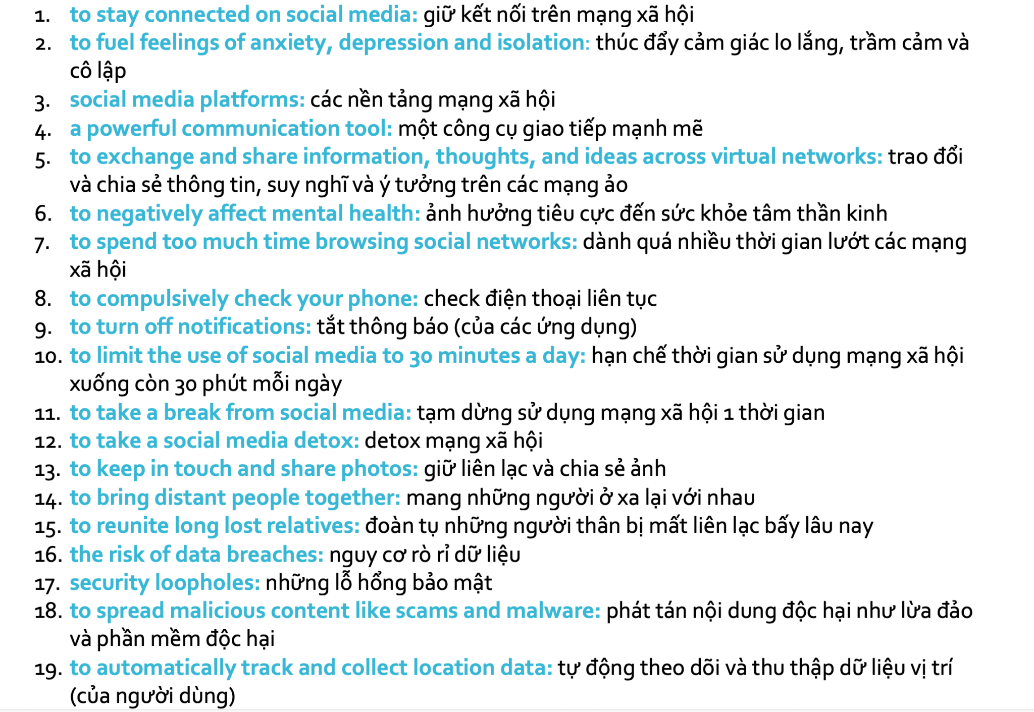 IELTS Part 1 – Topic: Social media ielts speaking hay