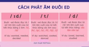 Tổng hợp Mẹo nhớ cách phát âm ed – Thần chú quy tắc