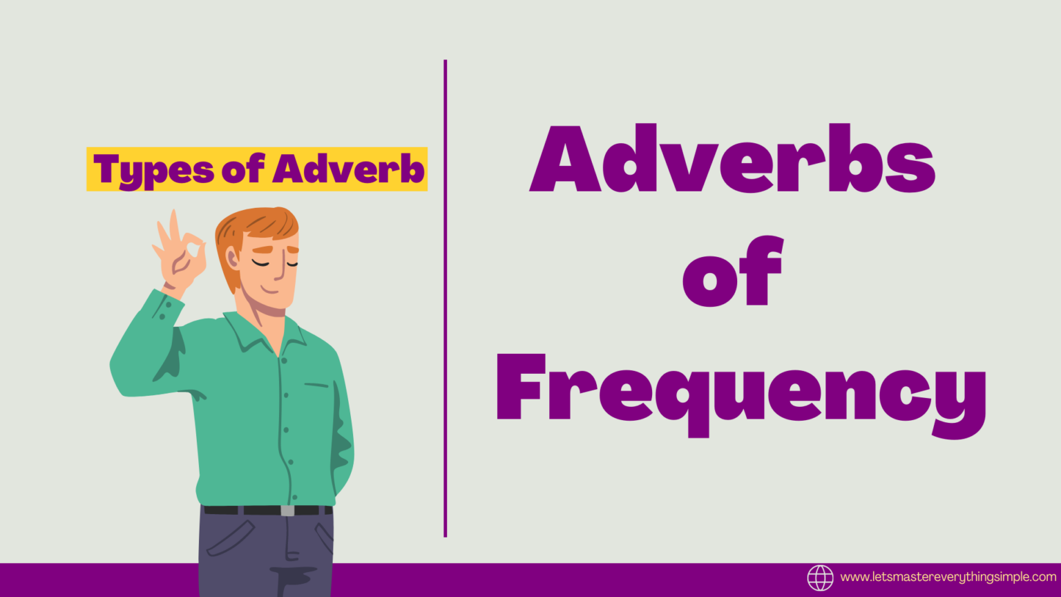 Cách sử dụng các trạng từ chỉ tần suất trong Tiếng Anh