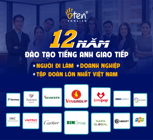 Trung tâm tiếng Anh Aten - Giải pháp học tiếng Anh theo mô hình 3 kèm 1